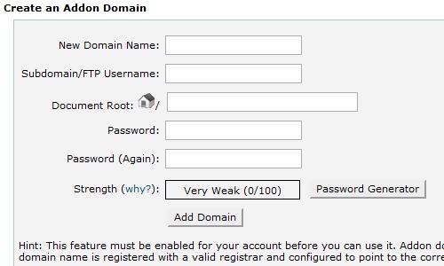 How do I create an addon domain? - Knowledgebase - TheMalaysian.com